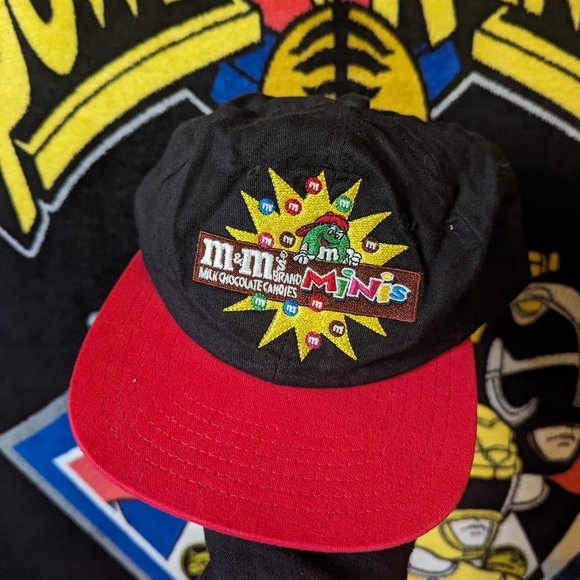 Accessories | Vintage 1997 Mms Minis Candies Black And Red Promo Hat In ...